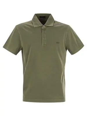 FAY Cotton Jersey Polo Shirt - Multicolor