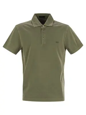 FAY Cotton Jersey Polo Shirt - Multicolor