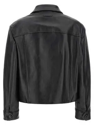 Marni Leather And Suede Jacket
