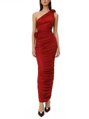 Magda Butrym One Shoulder Fitted Top