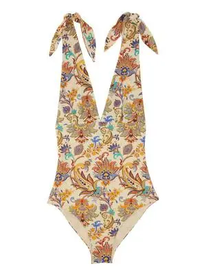 Etro Etro Women Printed One-Piece Swimsuit Multicolor