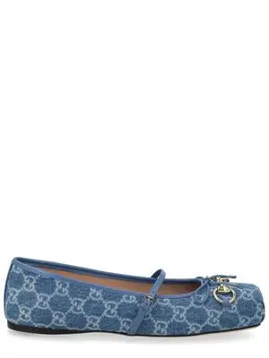 Gucci Ballerina Con Morsetto - Blue