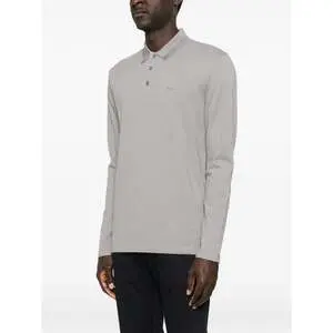 BOSS Grey Polo Shirts