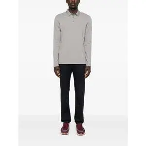 BOSS Grey Polo Shirts