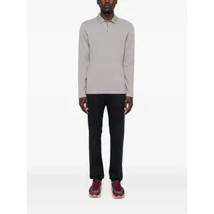 BOSS Grey Polo Shirts