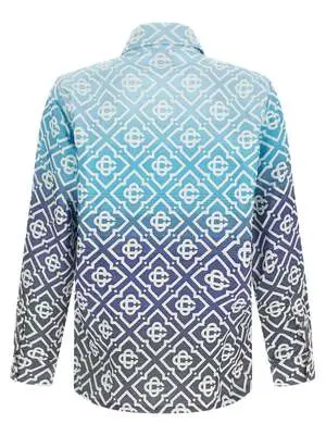 Casablanca Shacket 'monogram Gradient Jacquard
