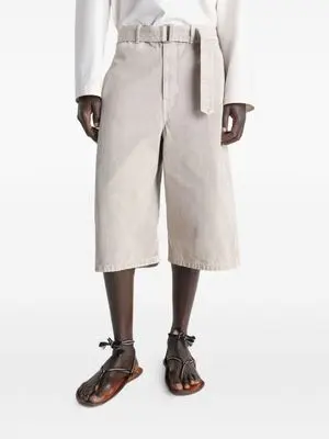 LEMAIRE Denim Bermuda Shorts - Multicolor