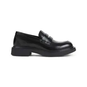 Gucci Enki Calf Leather Loafers - Black
