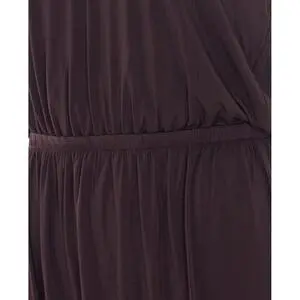LEMAIRE Double Layer Drape Dress - Brown