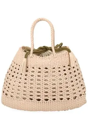 Dragon Diffusion Borsa Santa Cano - Cream