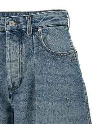 Jacquemus Le De-nimes Ovalo Jeans - Blue