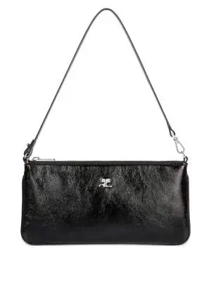 COURREGES Pouch With Appliqu - Black