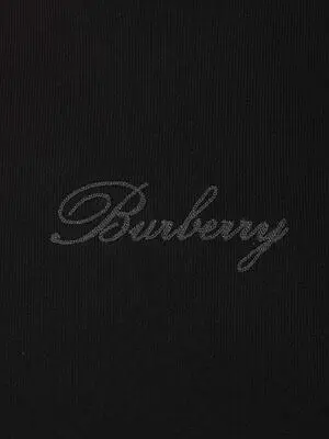Burberry Cotton Sweatshirt - Black