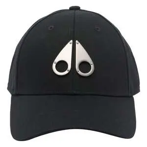 Moose Knuckles Logo Icon Baseball Cap - Black