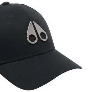 Moose Knuckles Logo Icon Baseball Cap - Black