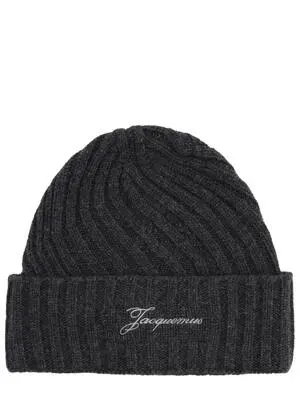 Jacquemus Jacquemus Women The Tourni Cap Gray