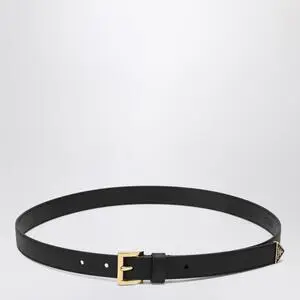 Prada Saffiano Leather Belt - Black