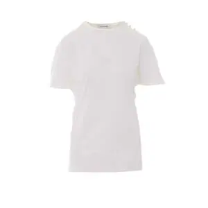 LANVIN Cape-effect T-shirt - White