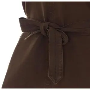 LEMAIRE Denim Chasuble - Brown