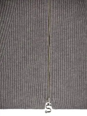 Sportmax Refolo Wool And Cashmere Skirt - Gray