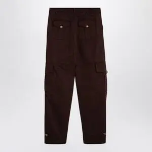 Moschino Wide Cargo Trousers - Brown