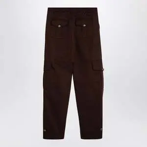 Moschino Wide Cargo Trousers - Brown