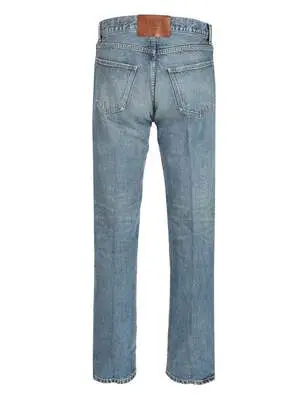 Celine 001 Boyfriend Jeans In Cotton Denim