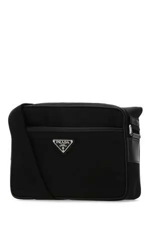 Prada Re-nylon Crossbody Bag - Black