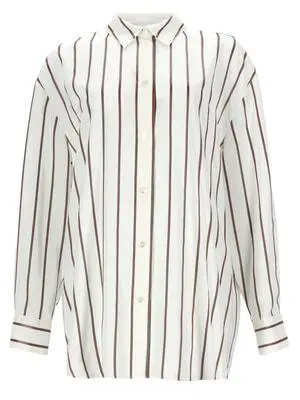 GUCCI GUCCI Silk Striped Shirt