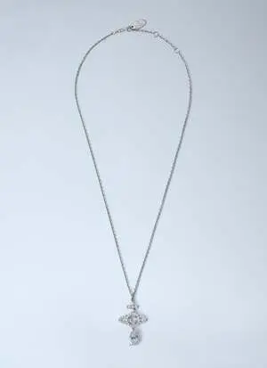 VIVIENNE WESTWOOD Olympia Pendant Necklace - Silver