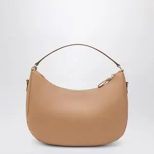 Prada Light Brown Leather Shoulder Bag - Cream