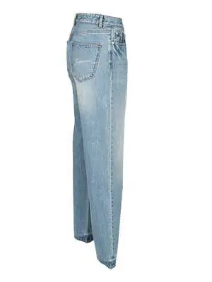 Jacquemus Straight Jeans In De-nîmes Denim