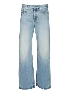 Jacquemus Straight Jeans In De-nîmes Denim - Blue
