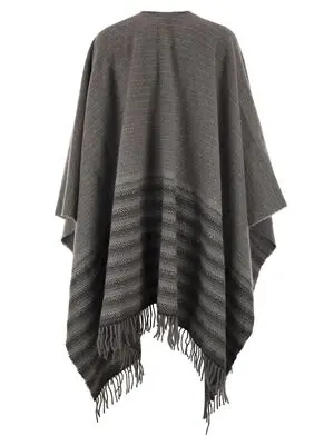 Peserico Virgin Wool And Cashmere Cape