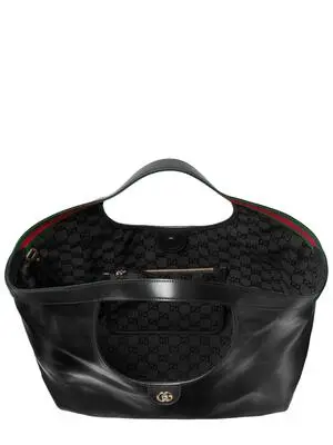 Gucci Lily Large Shopping Bag - Black