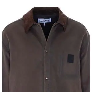 Loewe Anagram Patch Logo Overshirt