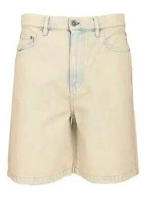GOLDEN GOOSE Bermuda Phillip Cotton Shorts - White