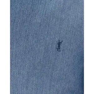 Saint Laurent Cassandre Denim Shirt