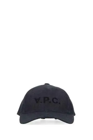 A.p.c. Denim Baseball Cap - Blue