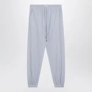 Attico Light /white Striped Trousers - Blue