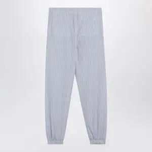 Attico Striped Cotton Poplin Trousers