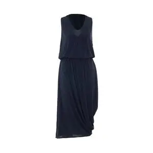 LEMAIRE Double Layer Draped Dress - Gray