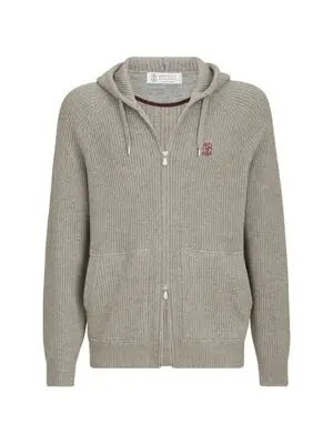 Brunello Cucinelli BRUNELLO CUCINELLI Cashmere Hoodie Multicolor