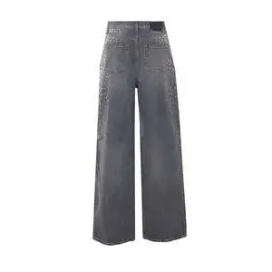 GOLDEN GOOSE Melody Boyfriend Jeans - Gray