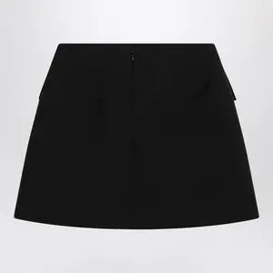 Alexander McQueen Wool Mini Skirt
