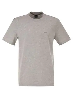 BOSS Cotton Jersey T-shirt With Logo - Multicolor