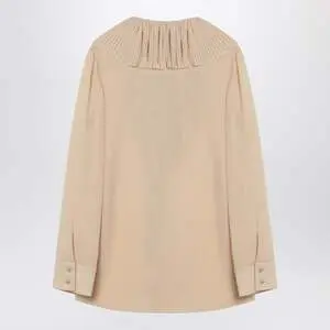 Saint Laurent Ruffled Silk Blouse