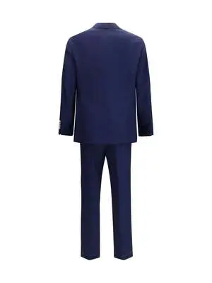 Brunello Cucinelli Single-breasted Suit With Peak Lapels