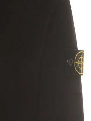 Stone Island Micro-stitch Cotton Sweater - Black