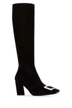 ROGER VIVIER Suede Knee-high Boots - Multicolor